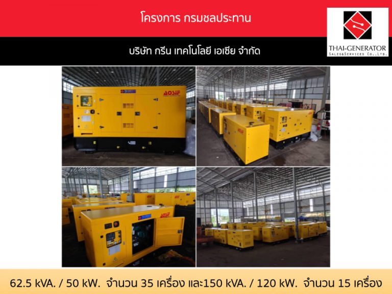 ผลงานของเรา - THAI-GENERATOR