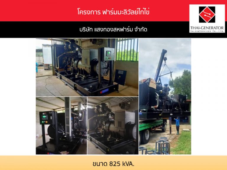 ผลงานของเรา - THAI-GENERATOR